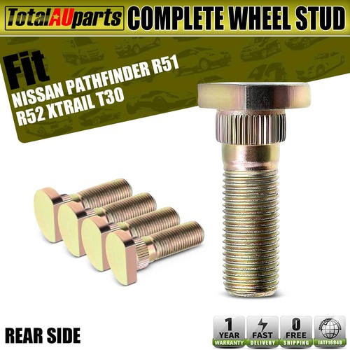 5x Wheel Bolt Studs for Nissan Pathfinder R51 Navara X-Trail T30 ...