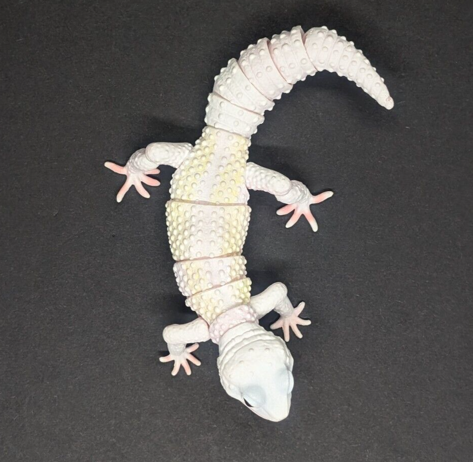 Bandai Gashapon Leopard Gecko 6.3in Realistic Figure Free Shipping from ...