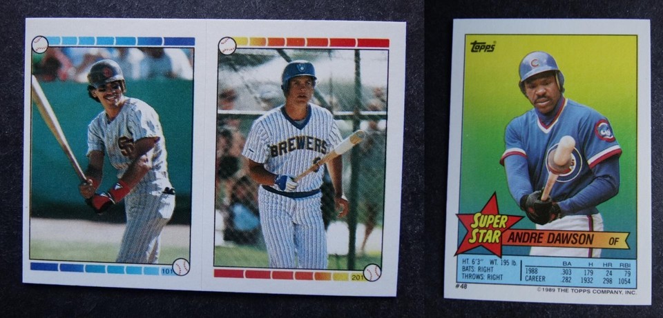 1989 Topps Stickers Baseball Cards Complete Your Set U Pick From List ...