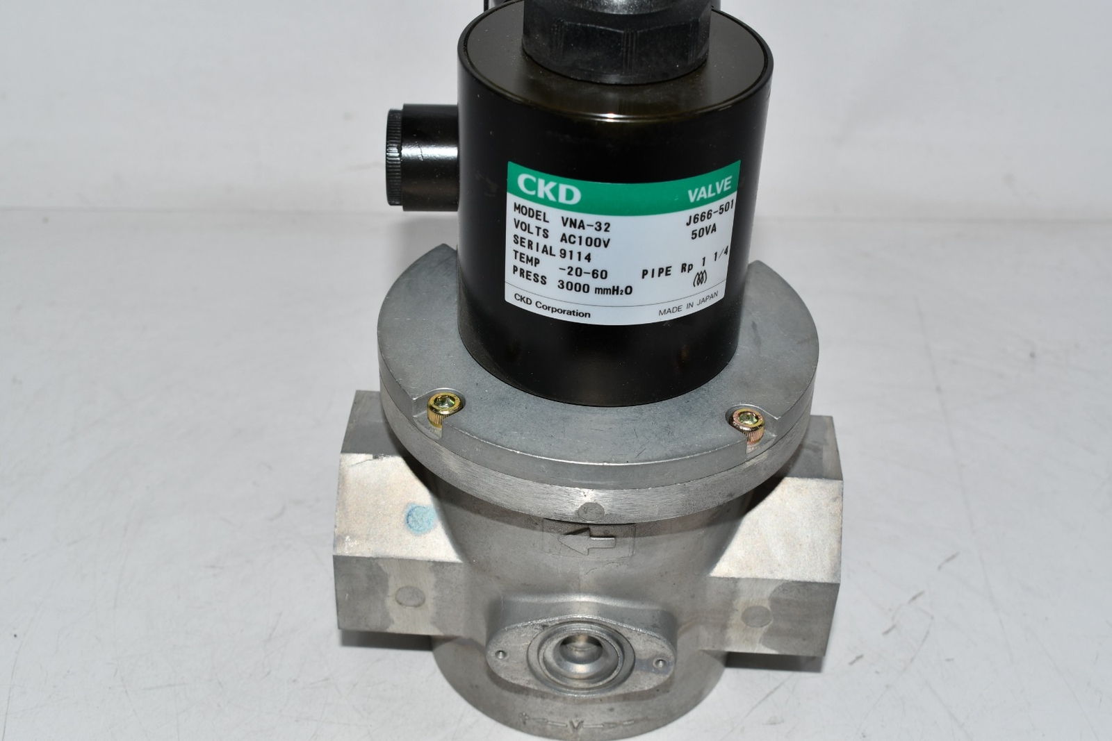 NEW CKD VNA-32 Solenoid Valve 100v-ac 1-1/4'' J666-501 Valve | eBay