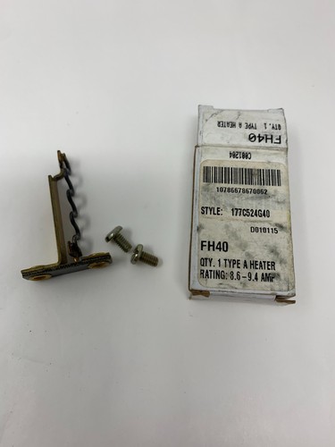 Eaton Cutler-Hammer FH40 Type A Thermal Overload Heater Element | eBay