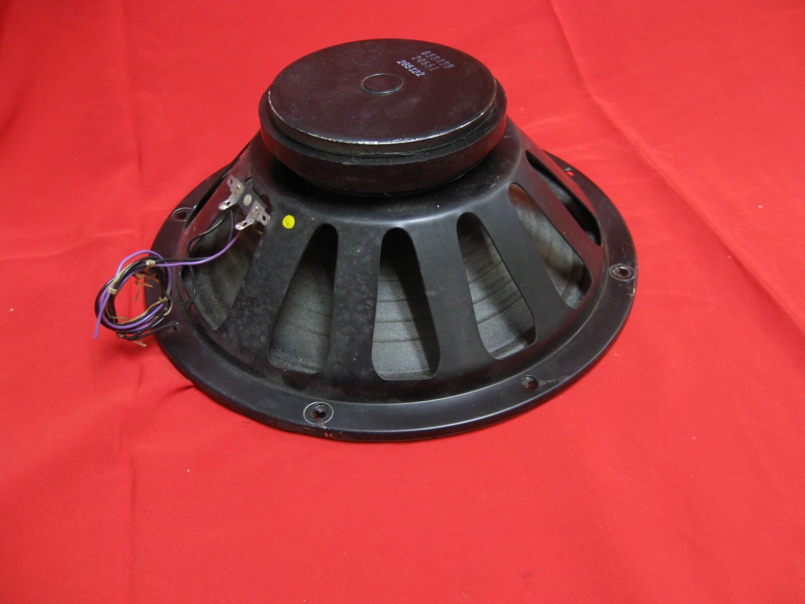 10" driver musical instrument Woofer speaker whizzer cone 658459 ...