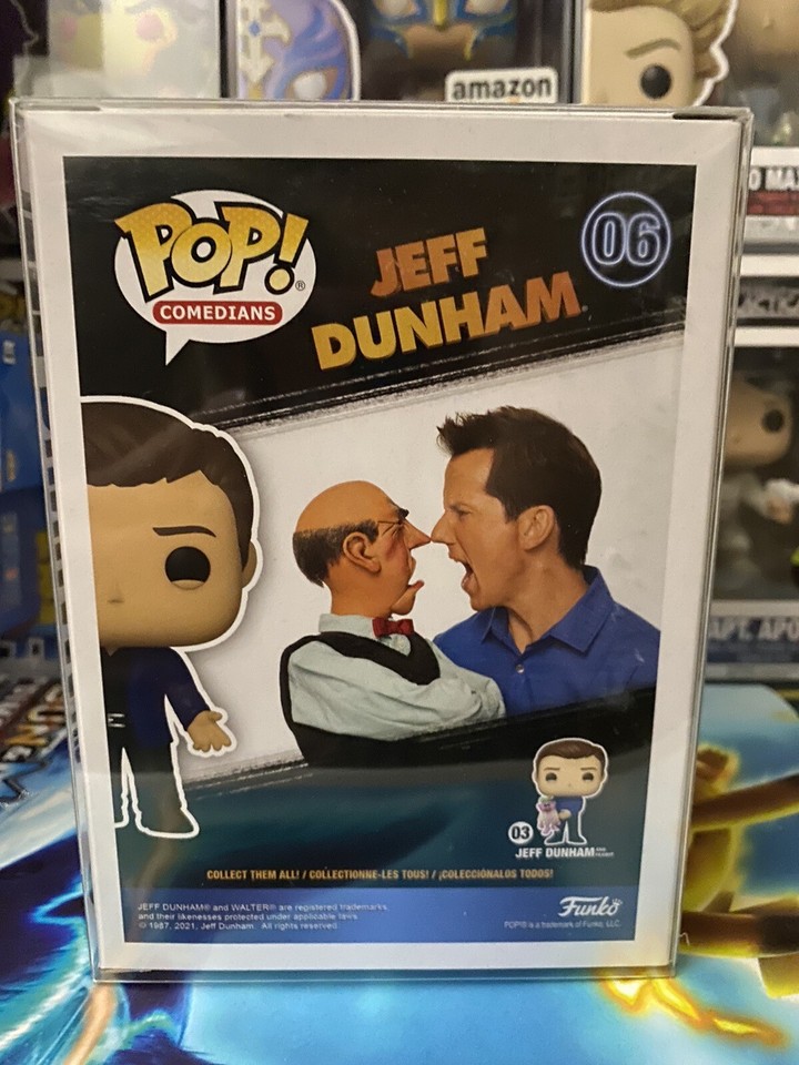 Jeff Dunham And Walter Funko Pop Signed With JSA authentication | eBay