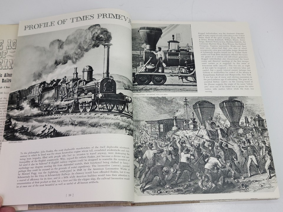 The Age of Steam by Lucius Beebe Charles Clegg HCDJ Book VTG Railroad ...