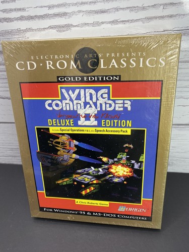Wing Commander II 2 Vengeance of the Kilrathi Gold Edition PC Big Box ...