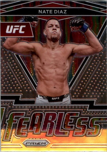 2022 Panini Prizm UFC Fearless #13 Nate Diaz - UFC | eBay