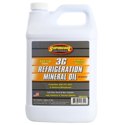 Supercool 47512 3GS Mineral Oil for Refrigeration Systems 1 Gallon | eBay
