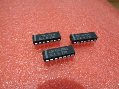 CD74HCT04E INTEGRATED CIRCUIT DIP-14 74HCT04 PC74HCT04P UK STOCK x3pcs ...