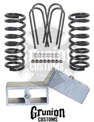 Chevy Colorado 2/3 Lowering Kit Ext Quad Cab 2004 - 2011 McGaughys ...