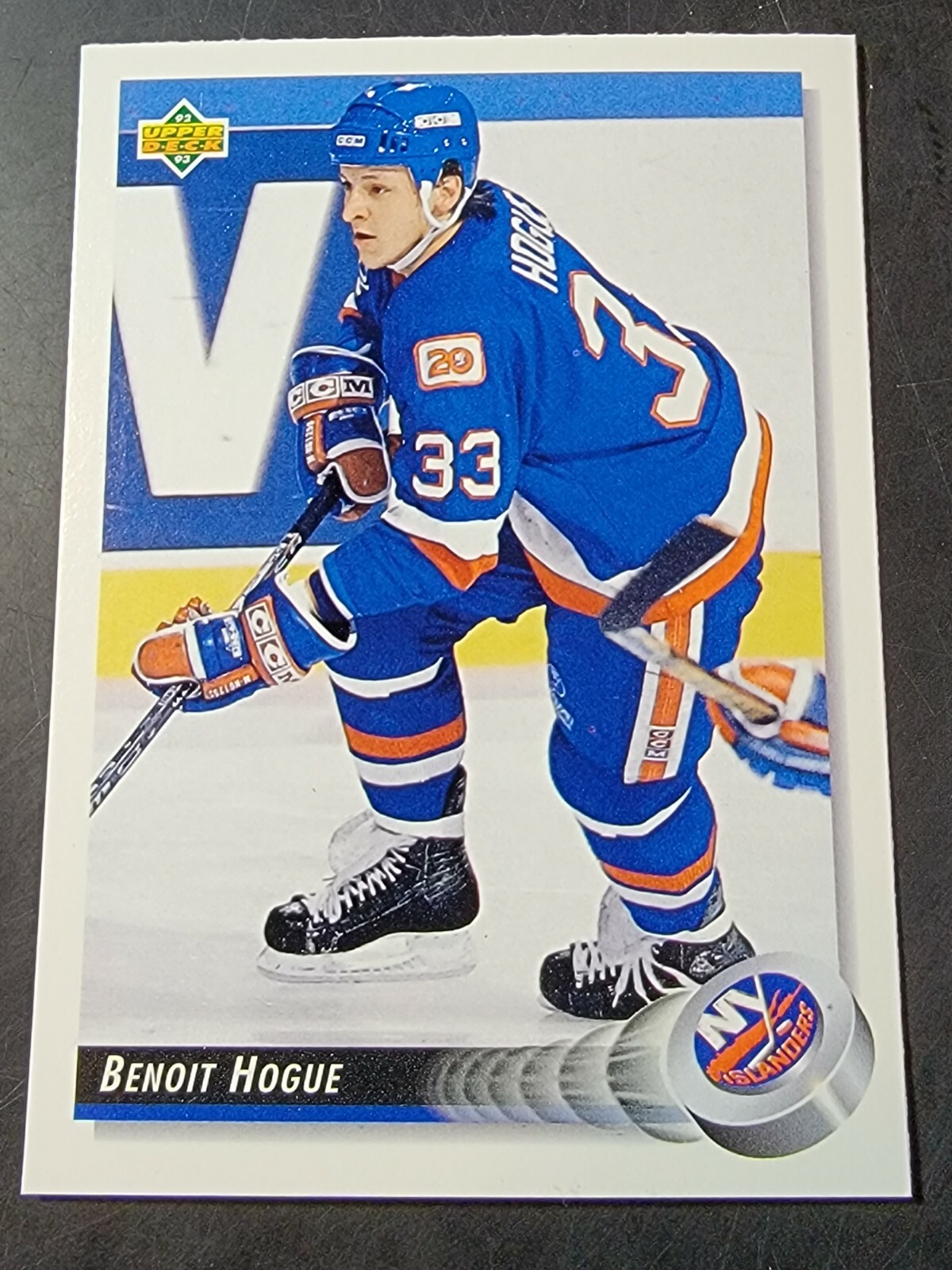1992-93 Upper Deck Hockey #325 Benoit Hogue *BUY 2 GET 1 FREE* | eBay