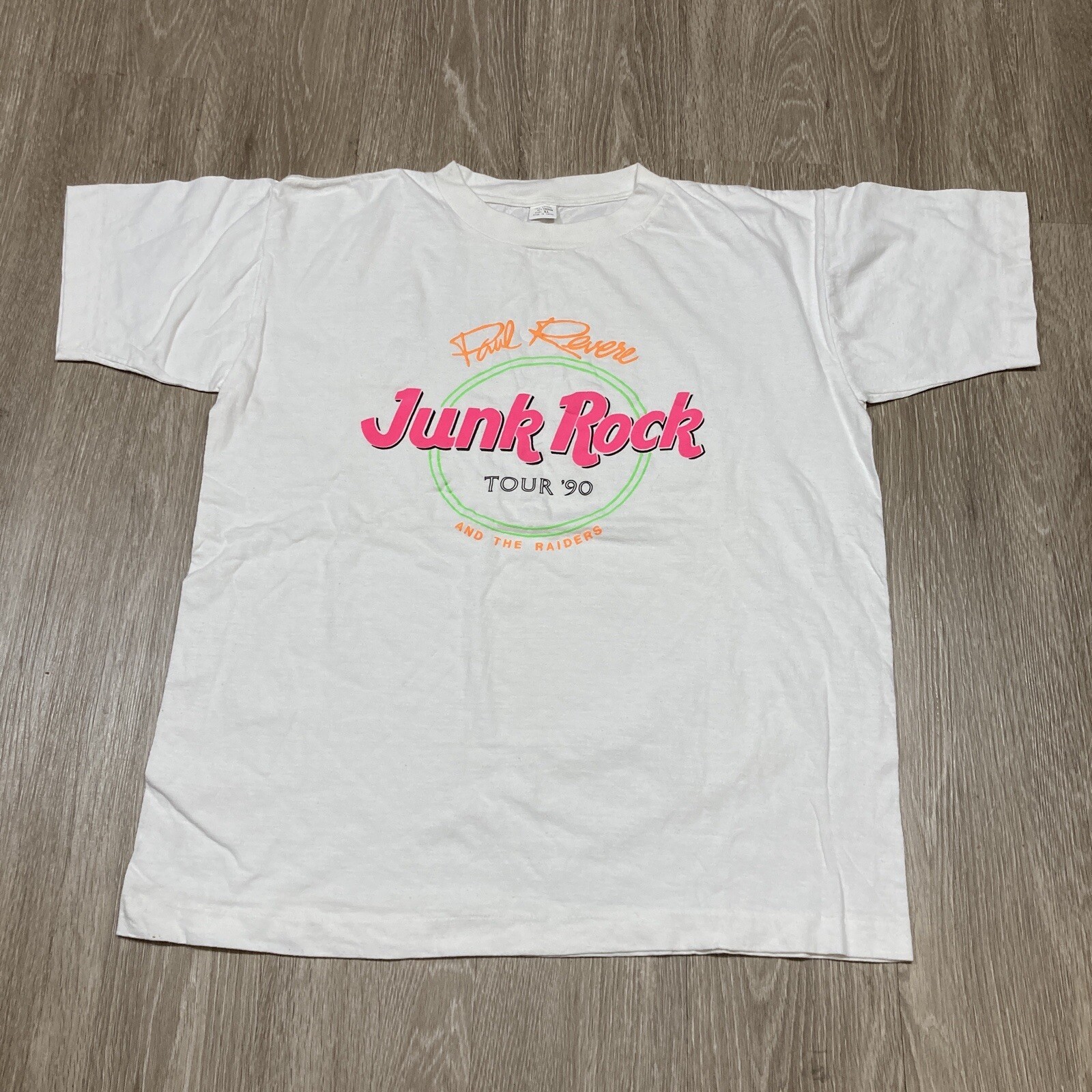 Junk Rock Shirt XL Vintage 90s 00s Paul Revere The Raiders Tour Concert ...