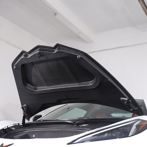 Carbon Fiber Front Bonnet Engine Hood Cover Fit For Corvette C8 Z06 Z51 ...
