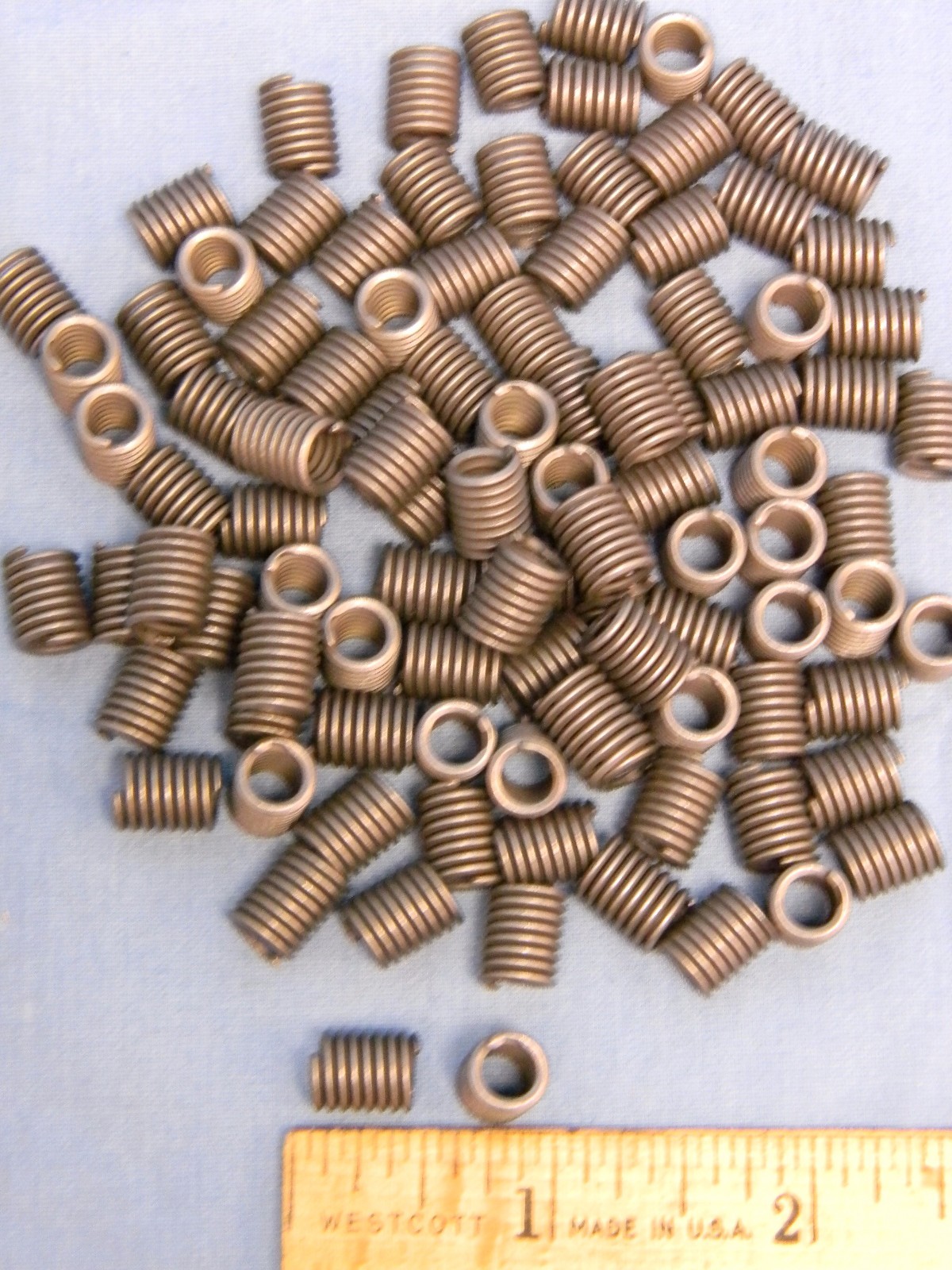 100 NEW NAS1130-4-20D Mil-Spec Helicoil Threaded Insert T1185-4CW500S ...