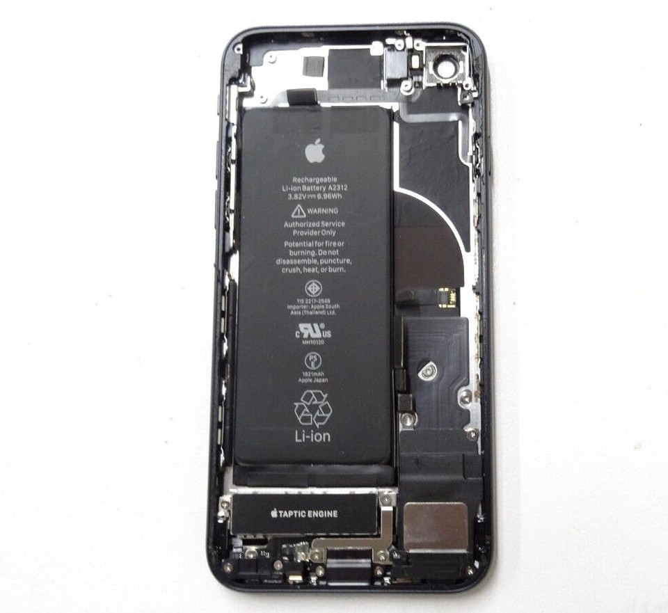 100% Genuine Original Apple Iphone SE 2020 2nd Gen Generation Back ...
