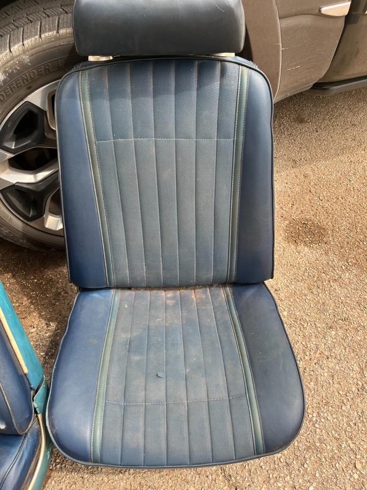 1970 PONTIAC GTO CONVERTIBLE PARTS INTERIOR SEATS PARTING OUT A RARE ...