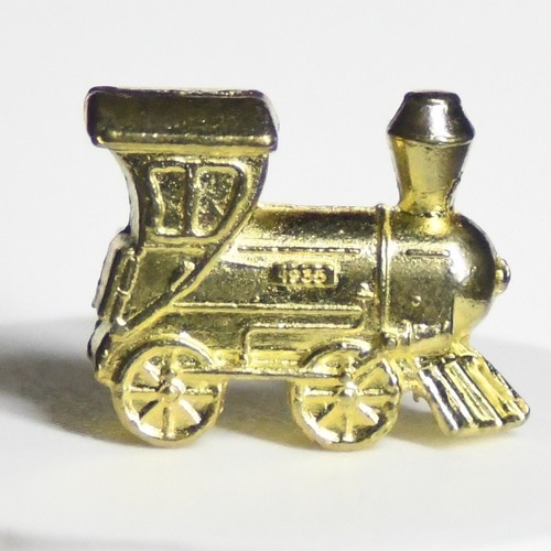 Golden Finish Steam Train Locomotive Monopoly Metal Game Token | eBay