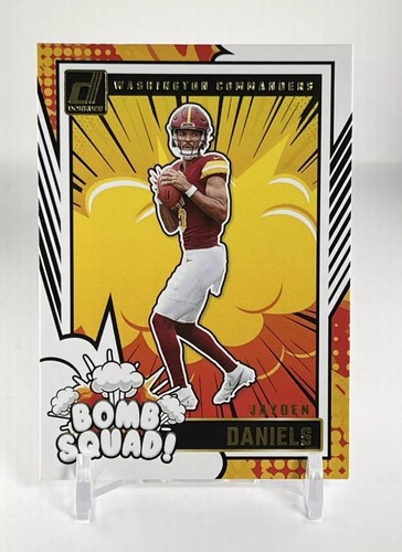 2024 Donruss Bomb Squad Jayden Daniels #29 Rookie Card RC Washington ...