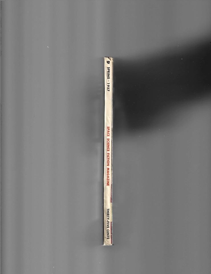 Space Science Fiction Pulp Magazine # 1 Spring 1957 (Great Cover) VG/FN ...