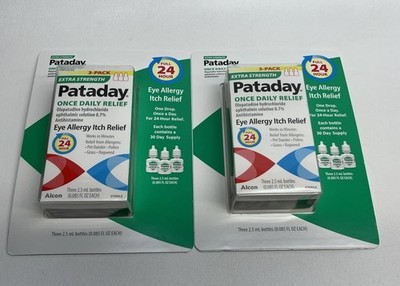 Pataday Extra Strength Once Daily Antihistamine Eye Drops, 7.5 ml, 2 ...