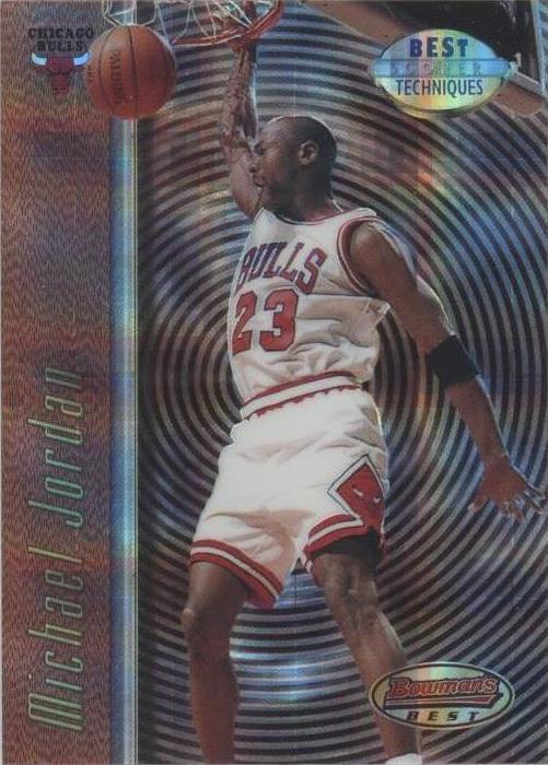1997-98 Bowman's Best - Best Techniques Michael Jordan #T2 Atomic ...