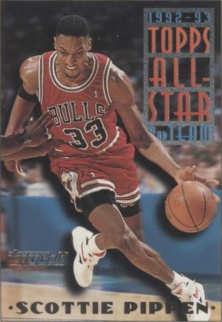 1993-94 Topps - Topps All-Star Scottie Pippen #117 Gold for sale online ...