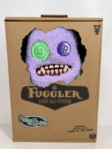 Fuggler FuggGlow Sasquoosh Ugly Monster Glow In The Dark Edition Plush ...