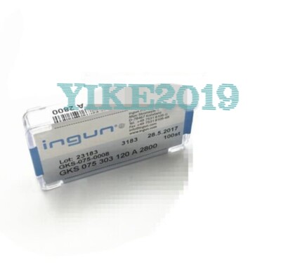 100PCS/BOX NEW FOR INGUN GKS075 303 120 A2800 (cup head) 1.0mm TEST ...