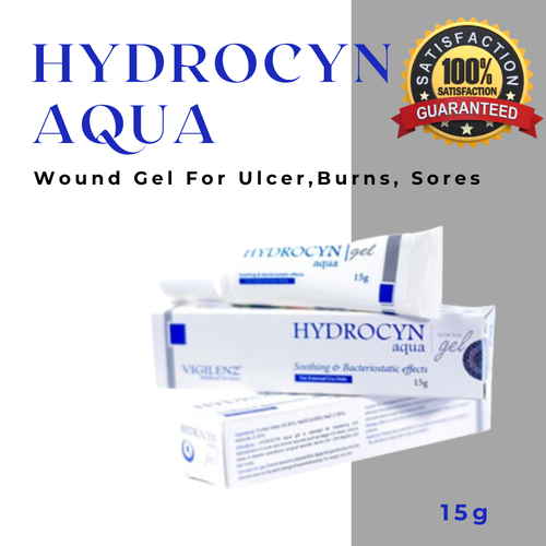 Hydrocyn Aqua Wound Gel For Ulcer,Burns, Sores (Replace Solcoseryl ...