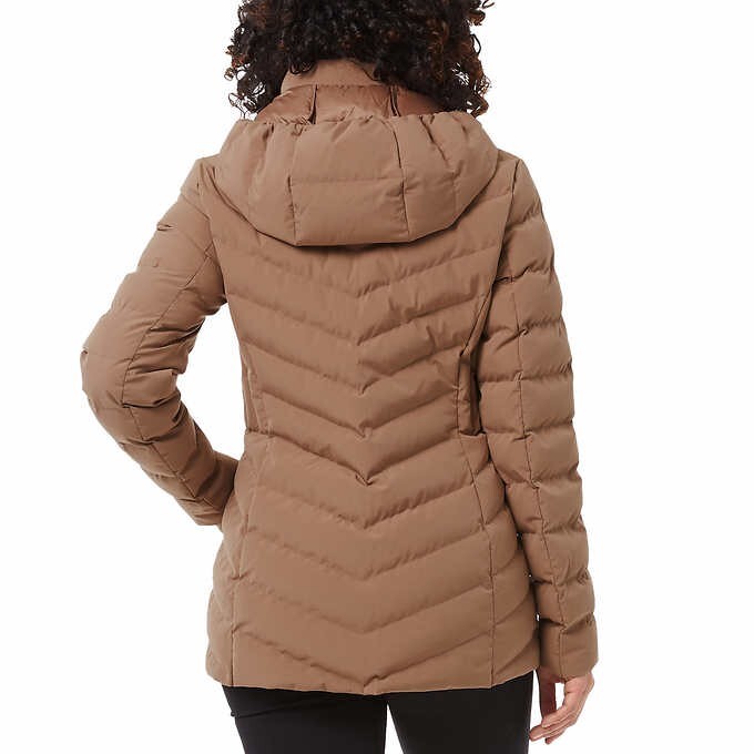 NWT 32 Degrees Heat Puffer Soft Jacket Coat Copper Cognac Women's ...