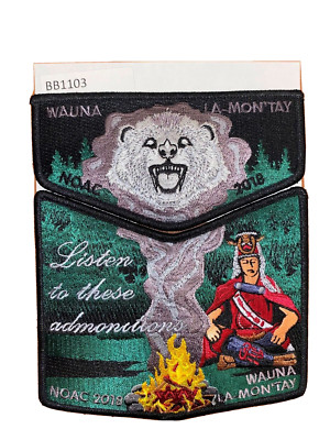 Boy Scout OA Flap Set Wauna La-Mon'Tay 2018 NOAC | eBay