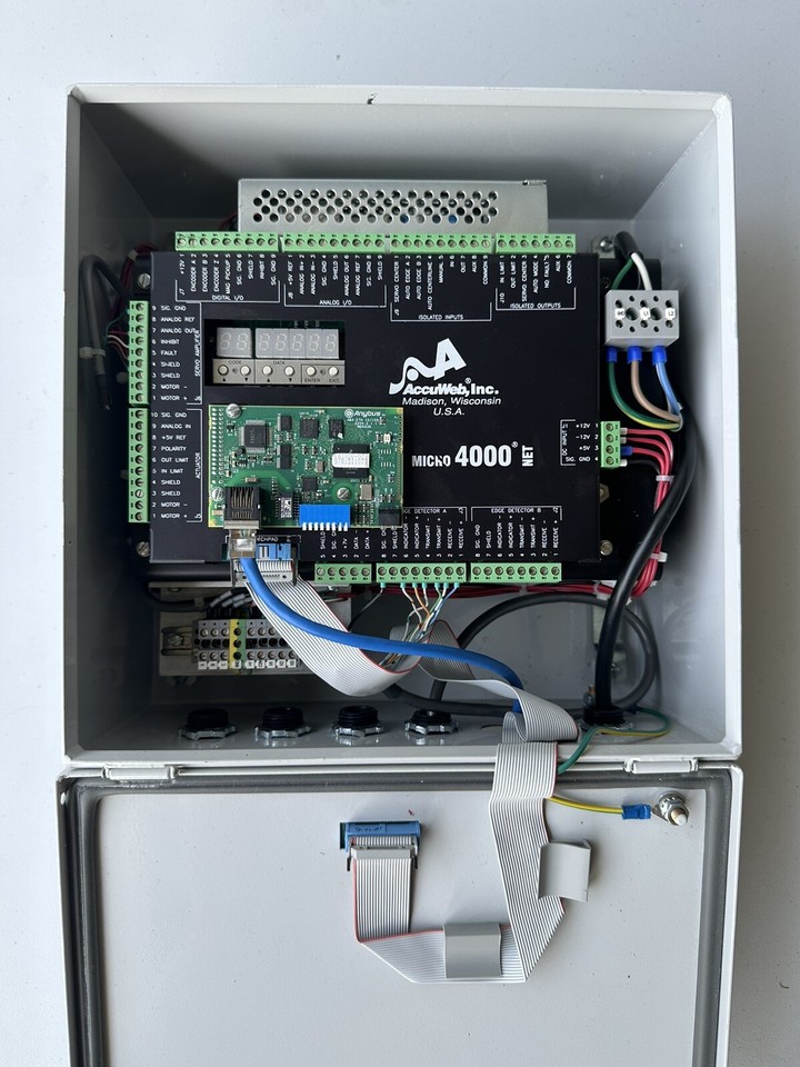 AccuWeb Micro 4000 net Web Guide Control System CTL 4150-01 | eBay