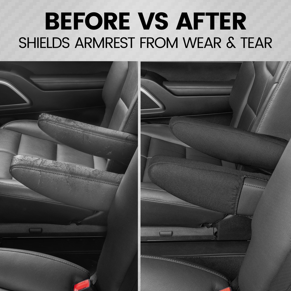 BDK Arm Rest Covers for Cars, Vans, SUVs, Trucks for Protection and ...