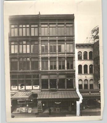 1920s Storefront West 5th St Theater Architecture Press Photo ...