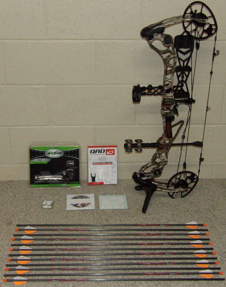 Right Handed Mathews Halon 6 Bow Package- Most DL Av (25 to 30.5") - 60 ...