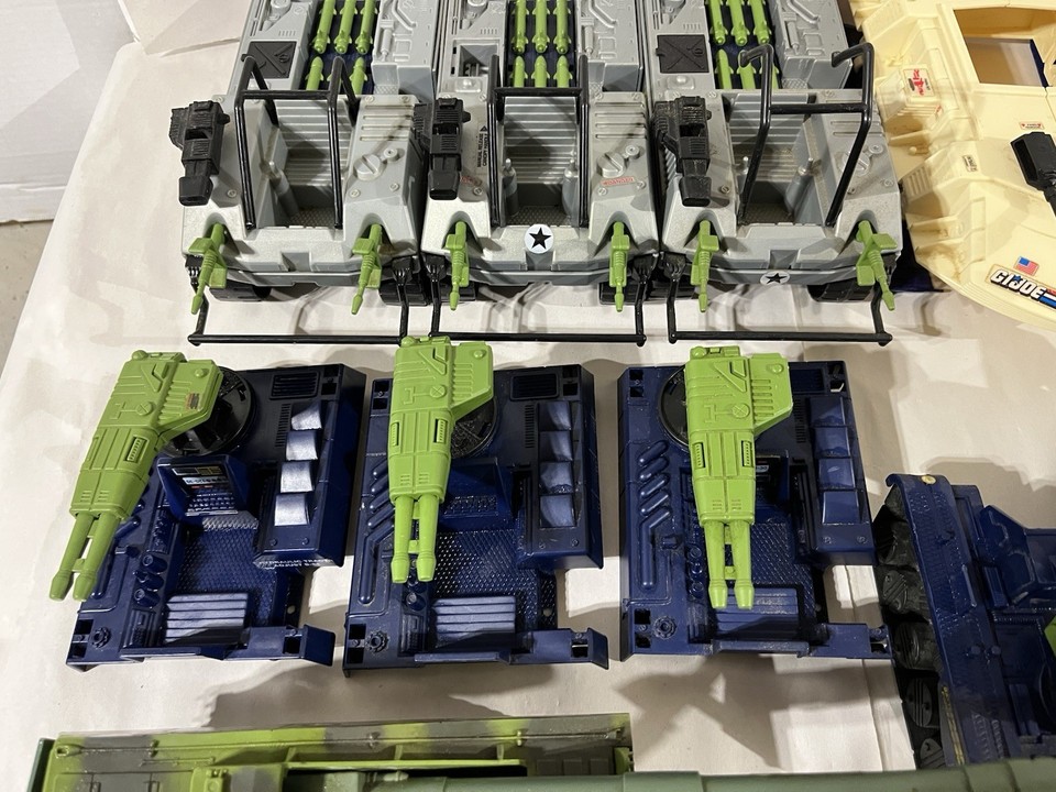 GI JOE BATTLE FORCE 2000 ELIMINATOR (3) VEHICLE LOT & BF 2000 PARTS ...