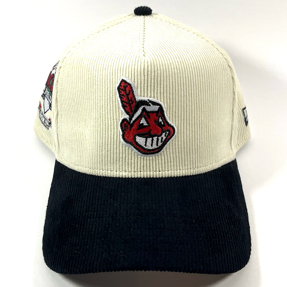 New Era Cleveland Indians Exclusive CHIEF WAHOO 9FORTY A-Frame Snapback ...