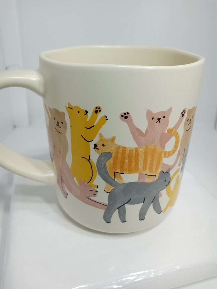 CAT PERSON COFFEE MUG. CAT PERSON MUG. CAT LOVERS DECO MUG. B344 | eBay