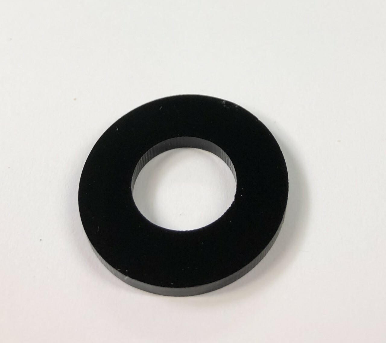 Gloss Black Acrylic Washers-3mm thick-Sizes 10mm to 50mm diameter-Packs ...