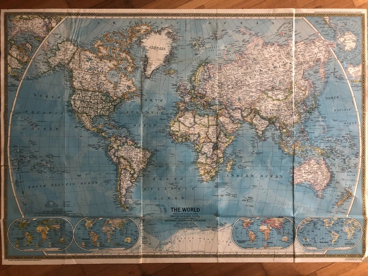 Reversed World Map