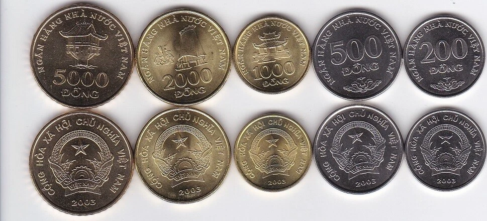 Vietnamese Dong Coins