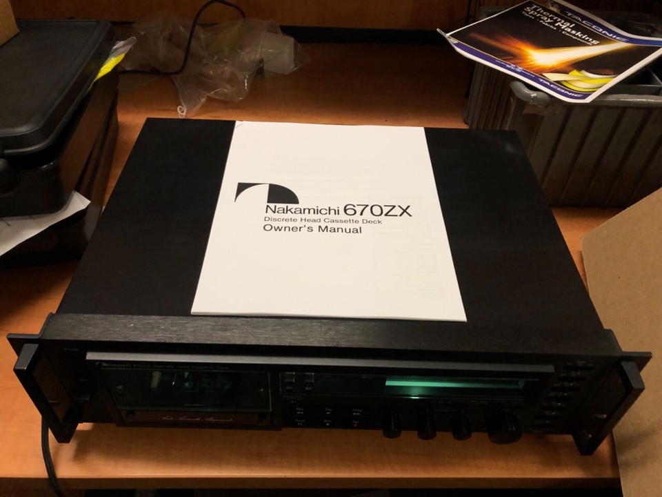 Nakamichi 670ZX 3-head Auto Azimuth Cassette Deck | eBay
