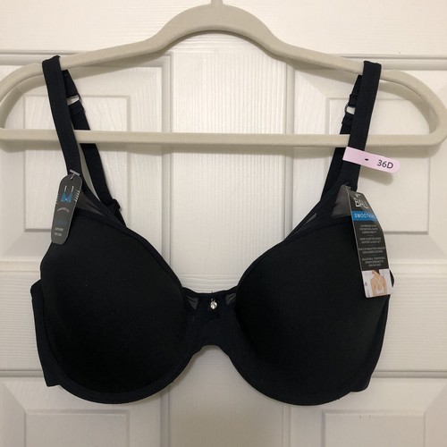 Bali Smoothing Comfortlite Breathable Bra Women’s Size 36D Black ...