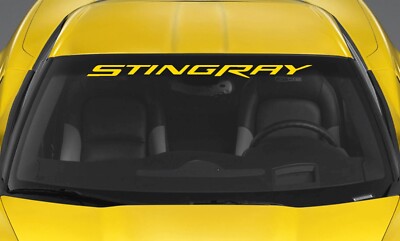 NEW - STINGRAY vinyl Decal for Windows & Side - 4 sizes (Fits Chevy ...