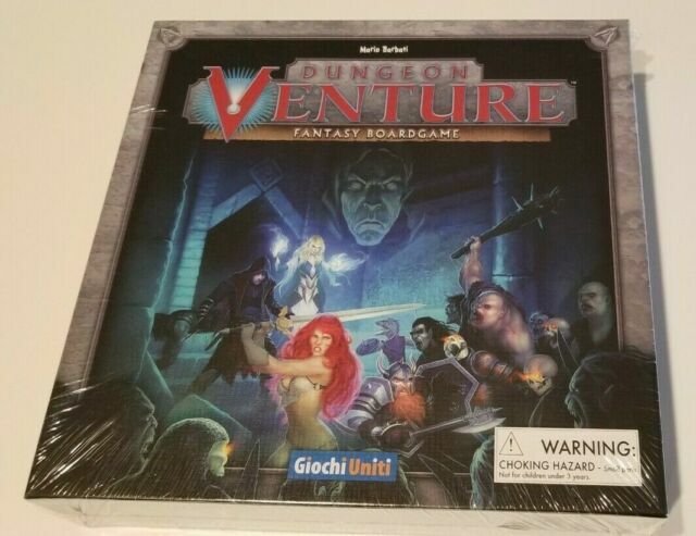 Dungeon Venture Mario Barbati's Fantasy Boardgame by Giochi Uniti for ...