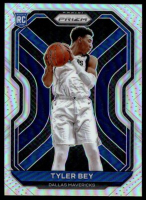 2020-21 Panini Prizm Silver Tyler Bey Rookie Dallas Mavericks #251 | eBay
