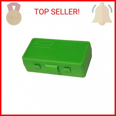 MTM P50-9M-10 Ammo Box 50 Round Flip-Top | Fits 380 ACP & 9MM Cal| Made ...