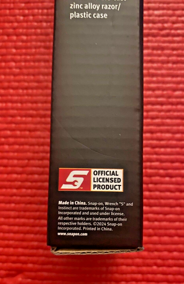 SNAP ON Tools Razor Soft Grip Gree Ratchet Handle Gillette Blade Shaver ...