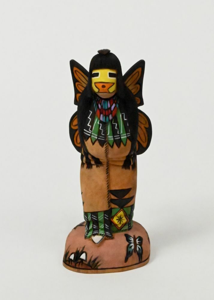 Hopi Kachina / Katsina Doll: Butterfly by Alvin Navasie Sr | eBay