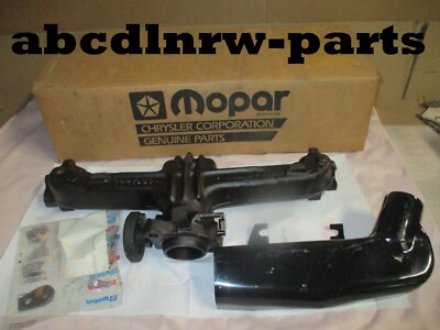 NOS MOPAR DODGE PLYMOUTH TRUCK 318 360 EXHAUST MANIFOLD HEAT RISER D150 ...