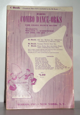 Harms Combo Dance-Orks for Small Dance Bands C book | eBay
